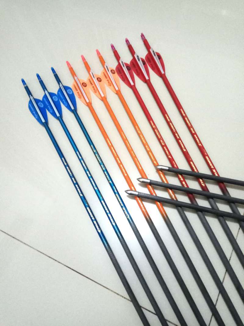 Promo Arrow Anak Panah True Armor Carbon - 500 (Merah) - 900 (Abu2 ...