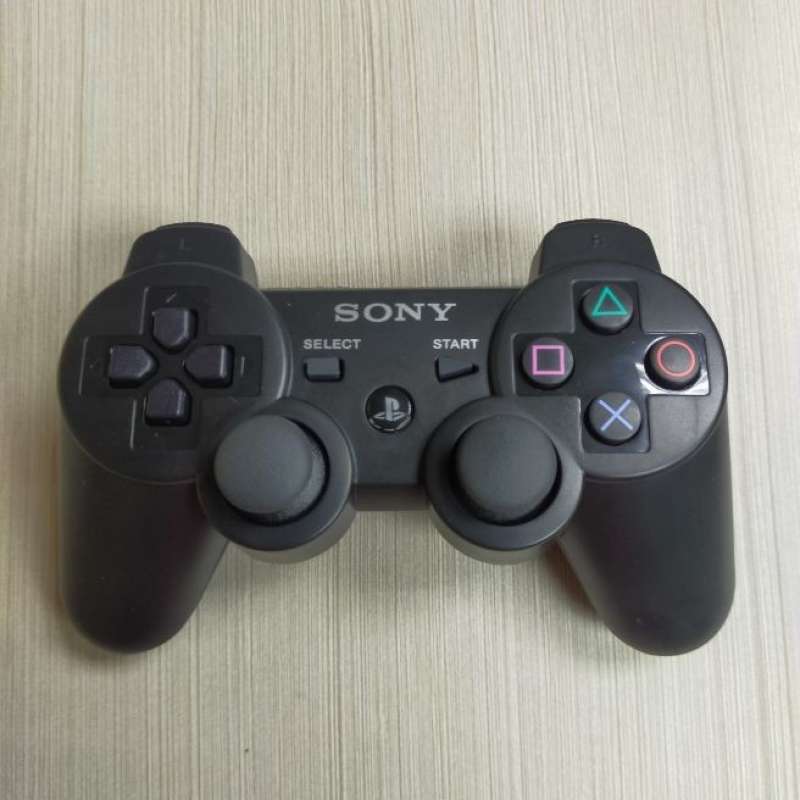 Jual Stick Stik PS3 Wireless Dualshock Warna OP Original Pabrik - Hitam ...