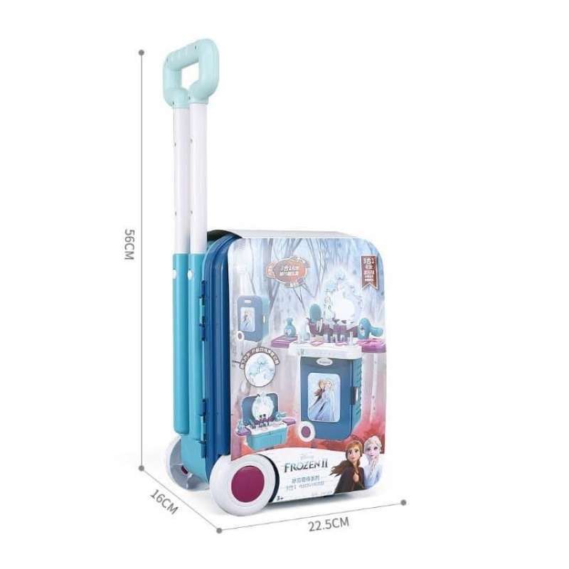 Jual [free Hadiah] Mainan Makeup Set Elsa Frozen Troli Elsa 3in1 Ada Lampu Di Seller Rozenzeep