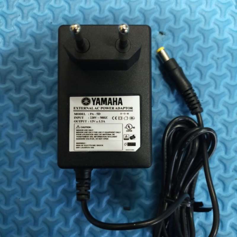 Promo Adaptor Kabel Keyboard Yamaha PA-5D PA-5C 12V 1.5A New Diskon 45% ...