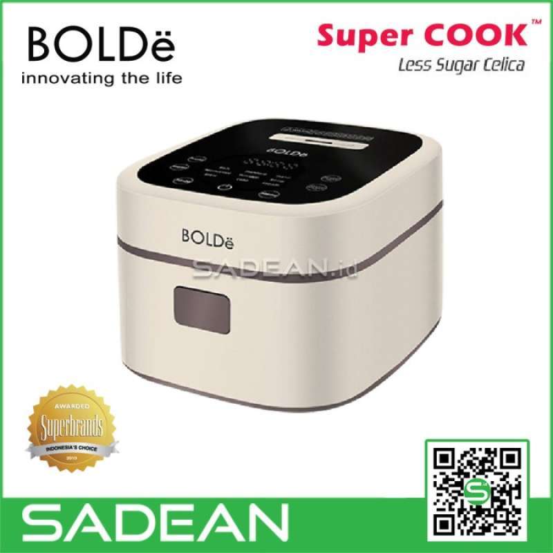 Jual Rice Cooker Multi Fungsi BOLDe Super Cook Less Sugar Celica di ...