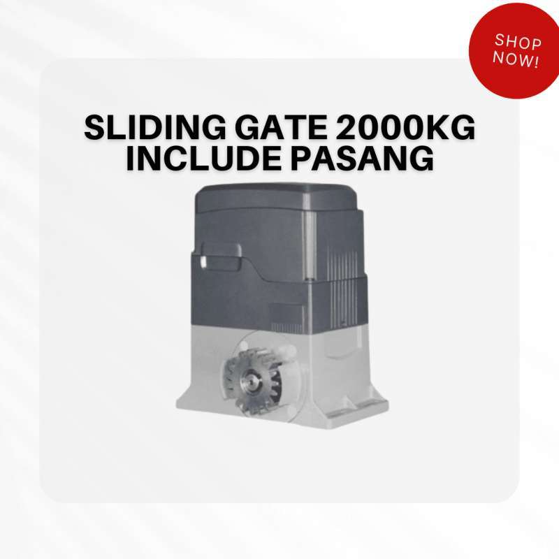 Jual INSTALASI AUTOMATIC SLIDING GATE OPENER/ PAGAR OTOMATIS 2000KG di ...