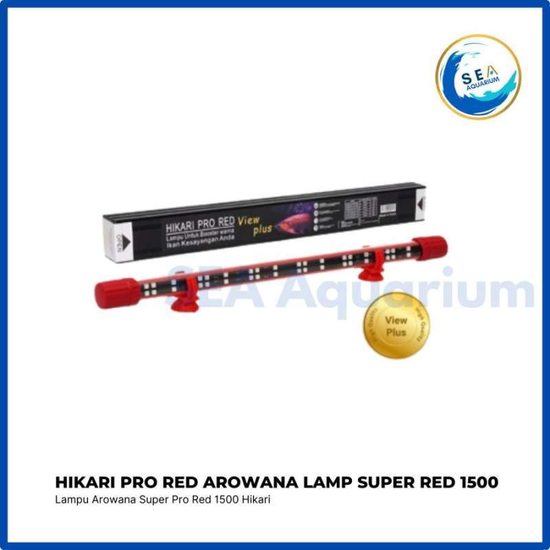 Jual Sea Lampu Led View Hikari Pro Red 1500 Plus Aquarium Ikan Arwana Di Seller Sea Aquarium ...