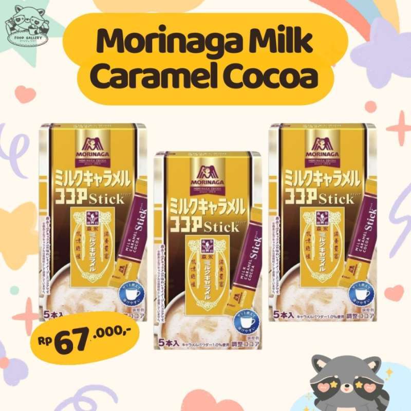 Jual Morinaga Milk Caramel Cocoa JAPAN di Seller Sembako Makmur - Kelapa Gading Barat, Kota ...