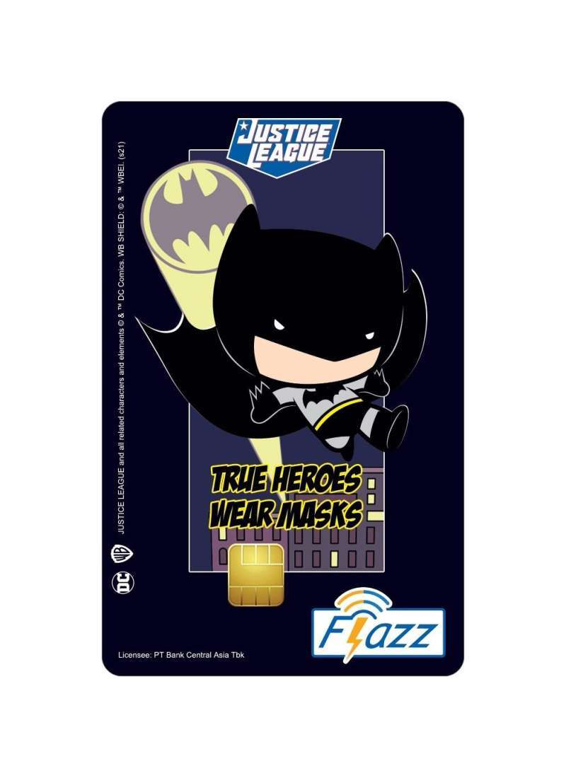 Jual Kartu Flazz Limited Edition Justice League Batman GEN 2 - IKF 2022 ...
