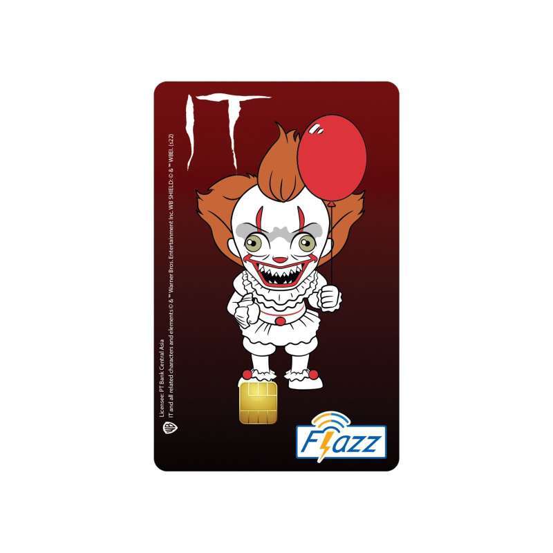 Jual Kartu Flazz Limited Edition Chibi Horror IT GEN 2 - IKF 2022 di ...