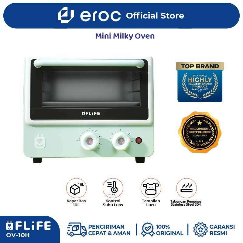 Promo FLIFE Oven mini Elektronik Kapasitas 10 Liter - Mini Milky Oven ...