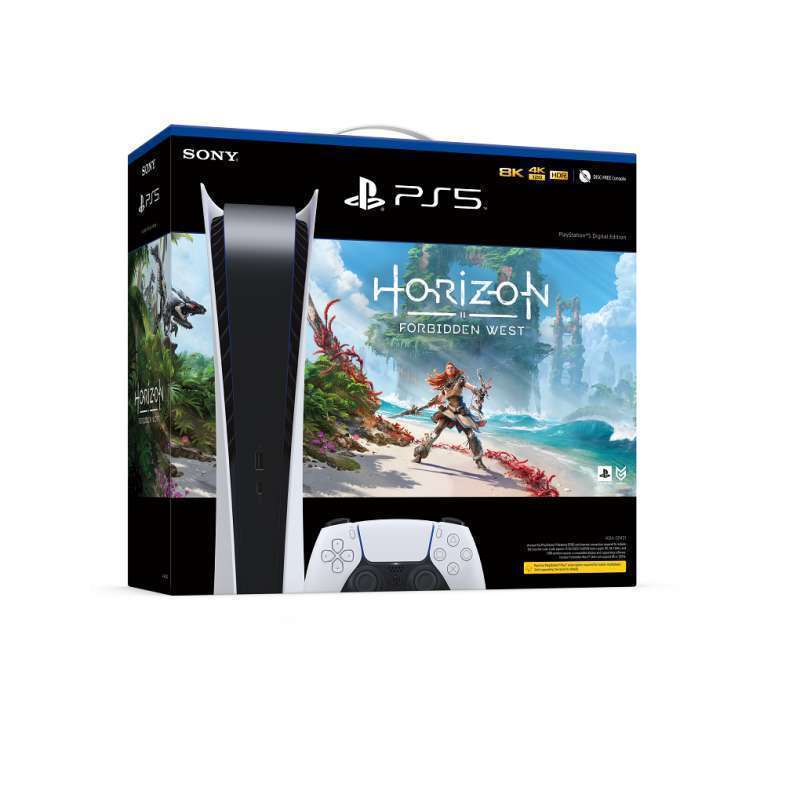 Jual PO 15 Desember - PlayStation®5 PS5 Digital Edition – Horizon Forbidden West™ Bundle Konsol ...
