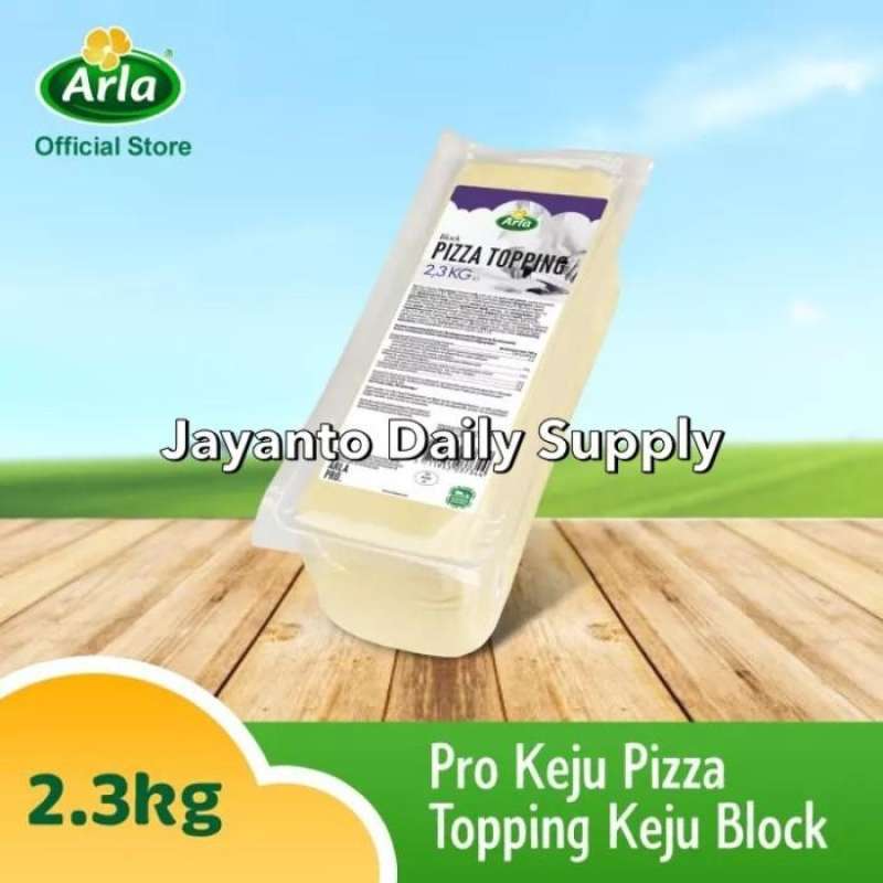Jual Arla Pizza Topping 2,3kg - Mozzarella Cheese 2.3kg - Import ...