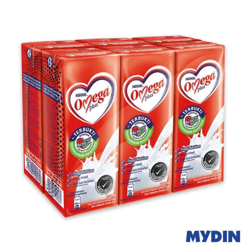 Jual Nestle UHT Omega Plus AtiCol (6 x 200ml) - Malaysia 5485254 di Seller Youbeli Malaysia ...