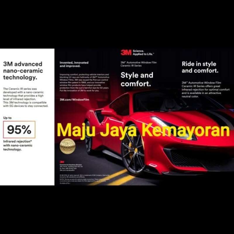 Jual Kaca Film Mobil 3M Crystaline + Ceramic Im Nano Ceramic Series ...