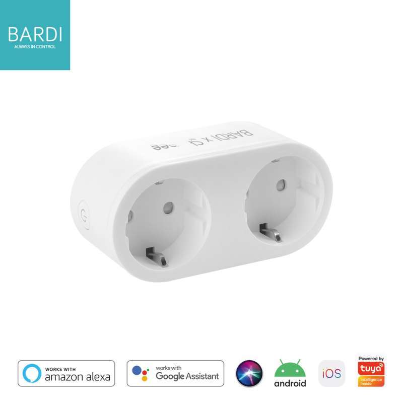 Jual BARDI Dual Smart Plug Colokan Steker Wireless Wifi IOT Smart Home K366 - Dual Smart Plug di ...