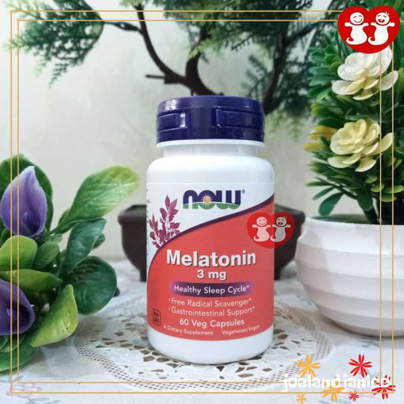 Jual Now Melatonin 3mg 60 Veg Capsules di Seller Joelandjanice - Kota ...