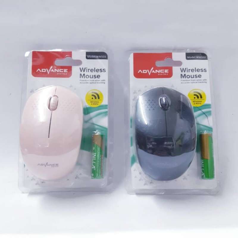 Jual Mouse Wireless Advance Wm503 1600 Dpi Mouse Tanpa Kabel Advance ...