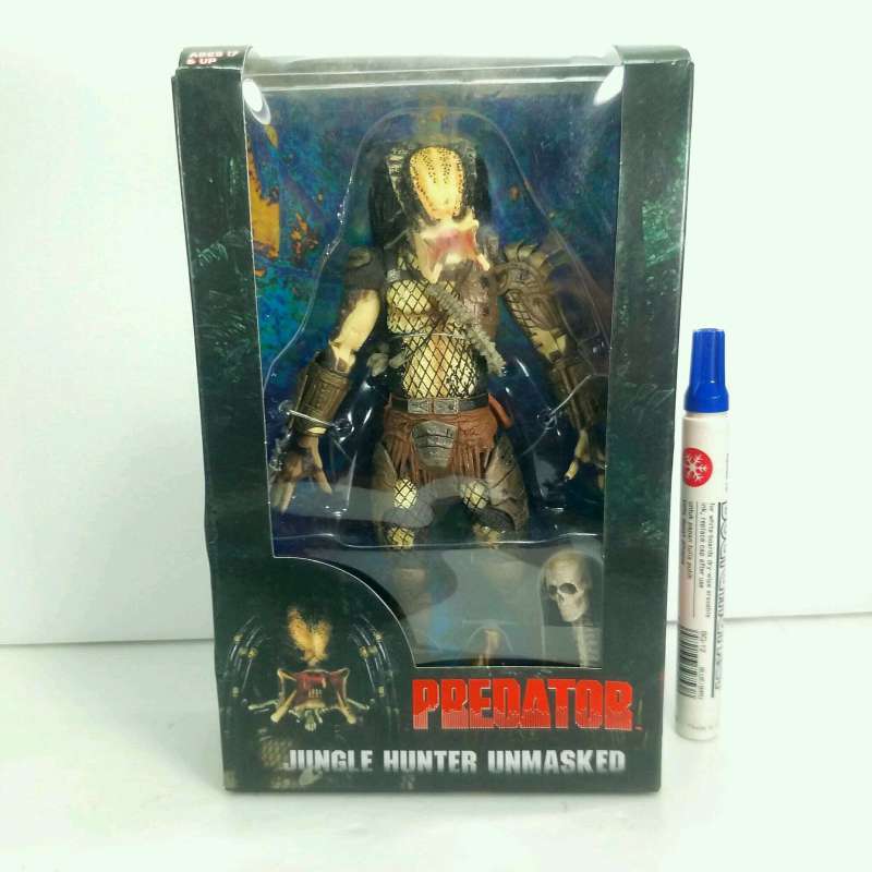 Jual Mainan Action Figure Predator Jungle Hunter Unmasked Neca Ultimate ...