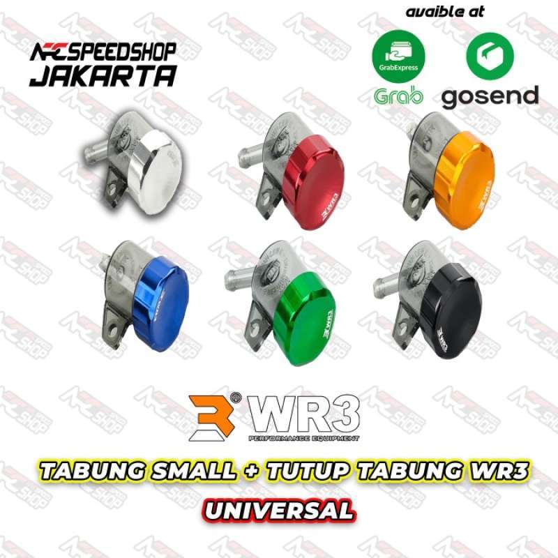Promo Tabung Minyak Rem WR3 Small + Tutup Tabung WR3 SET TABUNG Diskon 23% di Seller ...