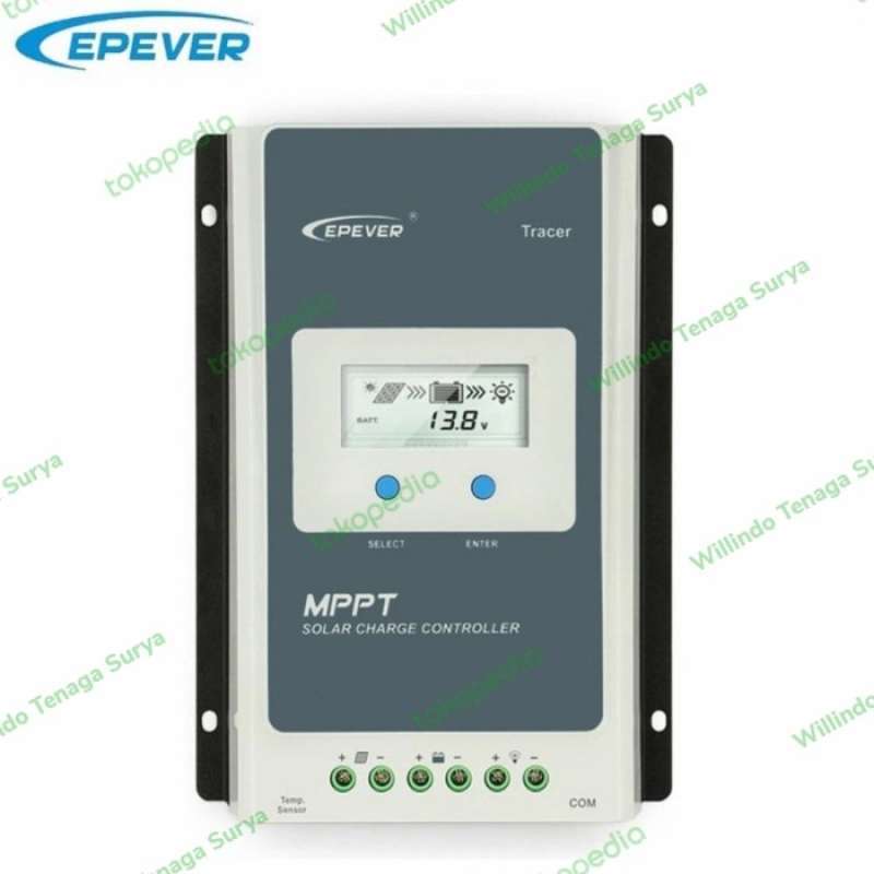 Jual Epever Tracer 2210AN Solar Charge Controller Real Mppt 20A Auto 12/24 di Seller Mita ...