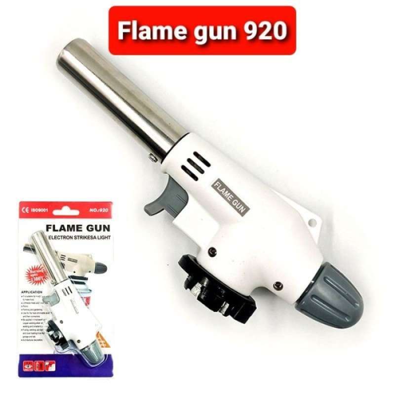Jual Kepala Portable Gas Torch Flame Gun Las Blow Torch Pematik Gas Ori di Seller SERAQUEDA ...