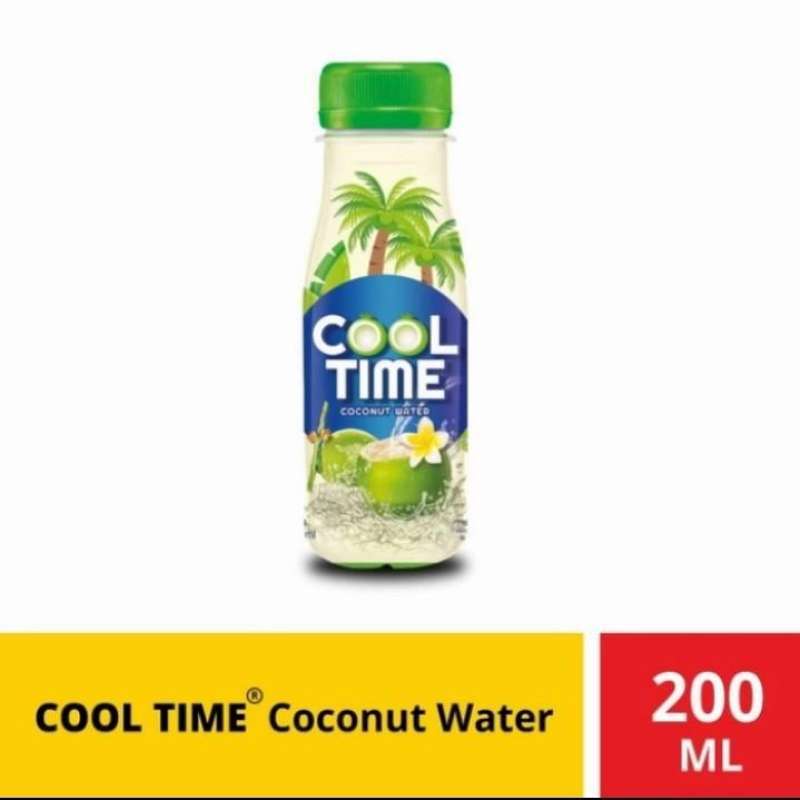 Jual Cool Time Coconut Water 200 Ml X 24 Pcs di Seller Doa_Mamah shop ...