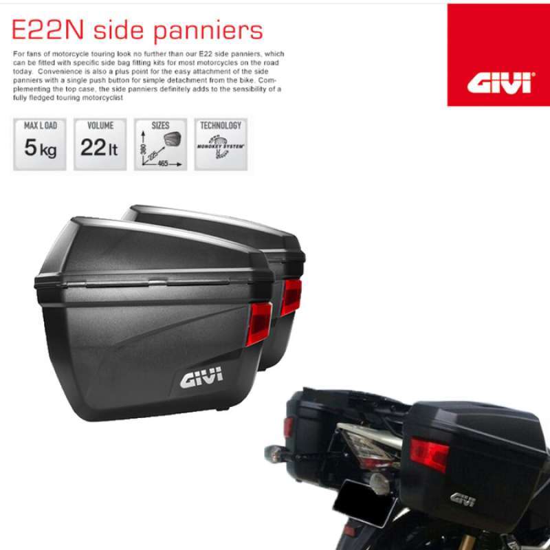 Jual Sidebox Motor Givi E22n E22 Box Samping Side Case Di Seller ...