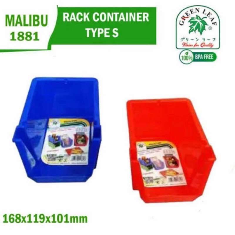 Promo JOLLY BOX CONTAINER MINI TEMPAT BAUT ATK SERBAGUNA GREEN LEAF ...