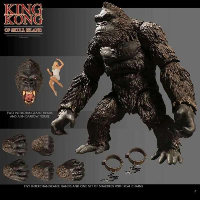 Promo Action Figure King Kong Of Skull Island Mezco Neca Legend ...