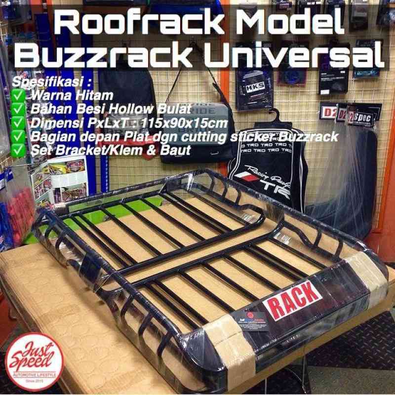 Promo Roofrack BUZZRACK Diskon 8% di Seller Fasabakhul 99 - Kapuk, Kota Jakarta Barat | Blibli