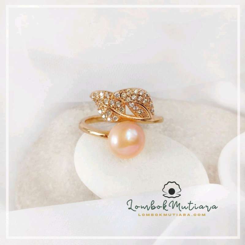 Jual Cincin Mutiara Lombok Original Ctr-015 Mutiara Air Tawar Asli ...