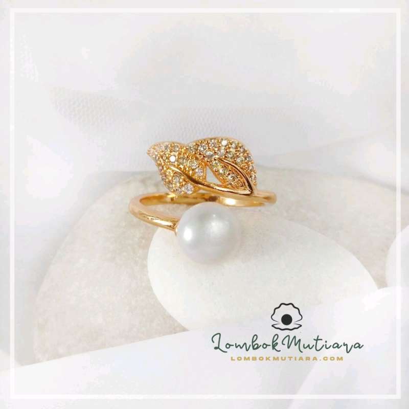 Jual Cincin Mutiara Lombok Original Ctr-015 Mutiara Air Tawar Asli Bersertifikat Di Seller ...