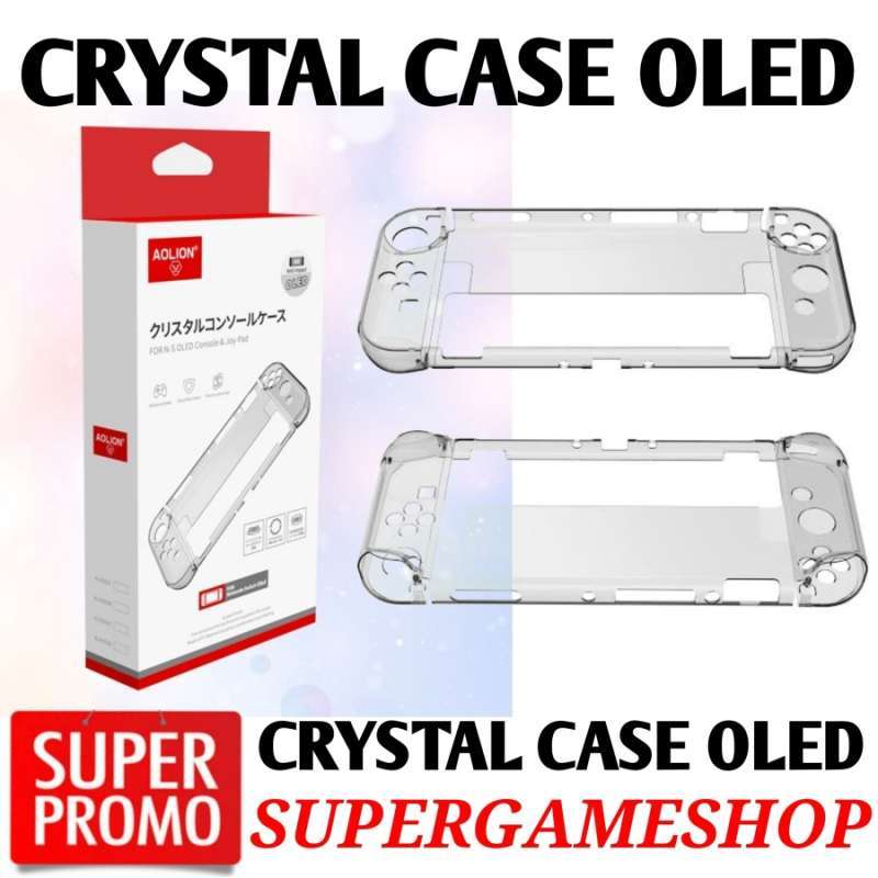 Promo SUPERGAMESHOP - Crystal Case Switch Oled Crystal Case Oled Mika ...