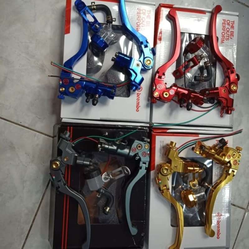 Jual Master Rem Brembo Rcs Full Warna Cnc Kiri Kanan Di Seller ...