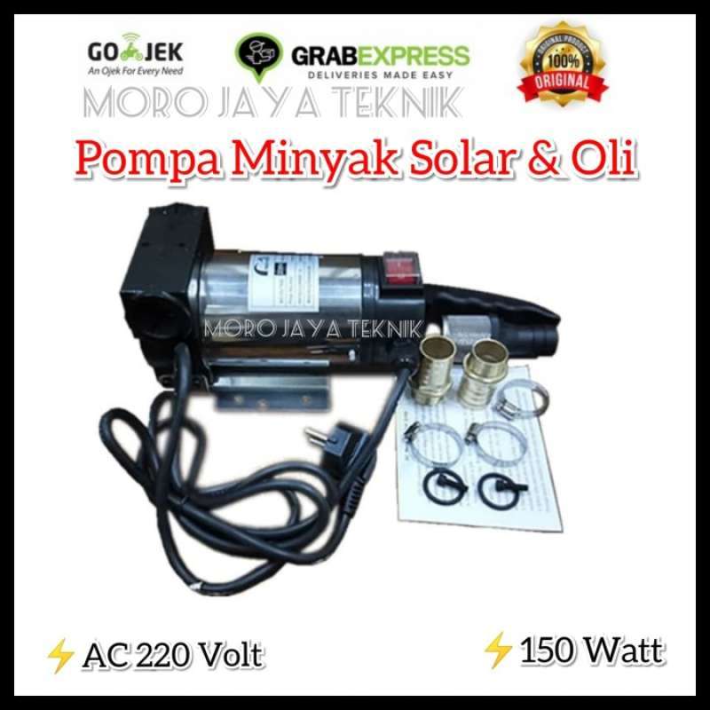 Promo POMPA MINYAK POMPA OLI AC 220Volt POMPA HISAP CAIRAN AIR BENSIN ...