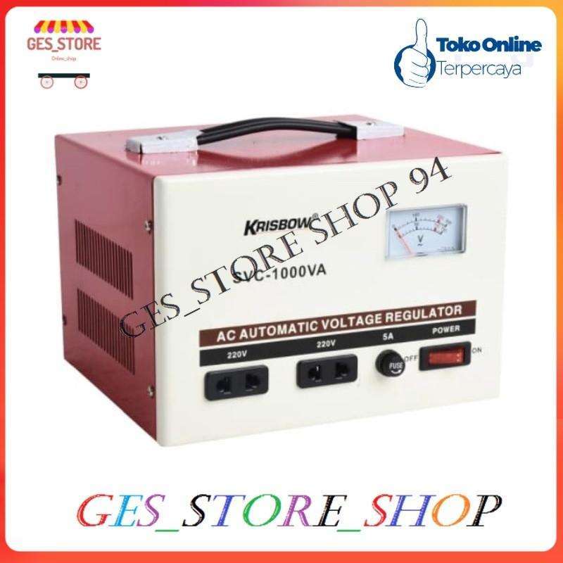 Jual Krisbow Stabilizer Analog 1000 Watt 220 V Alat stabil listrik rumah di Seller Ges ...