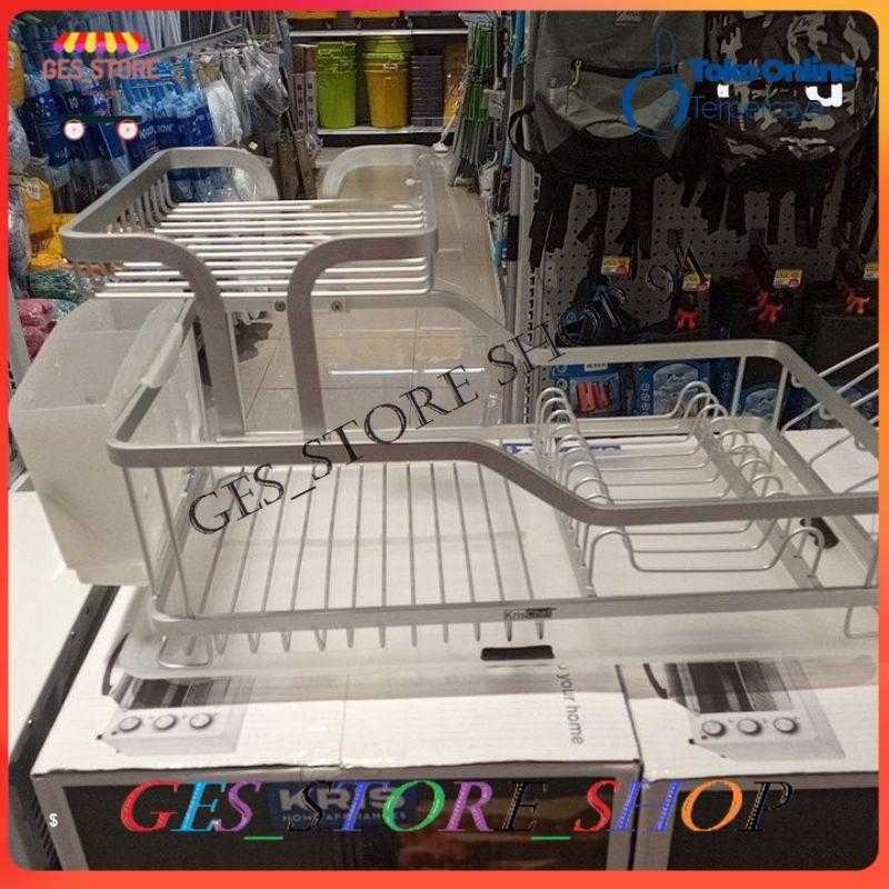 Jual Rak Piring Silver Alumunium Minimalis Di Seller Ges_storeshop94 ...