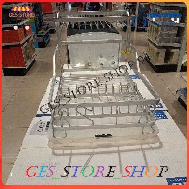 Jual Rak Piring Silver Alumunium Minimalis Di Seller Ges_storeshop94 ...