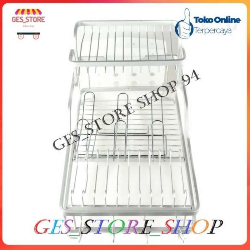 Jual Rak Piring Silver Alumunium Minimalis Di Seller Ges_storeshop94 ...