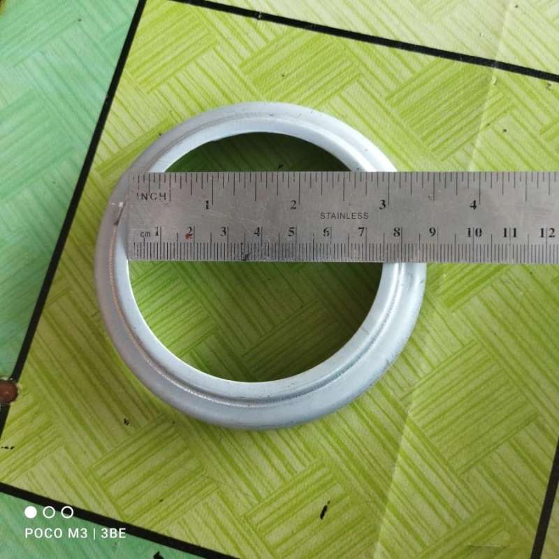 Jual Ring Pipa 2,5 inch Ring cembung 1'1/2 Ornamen pintu pagar besi di ...