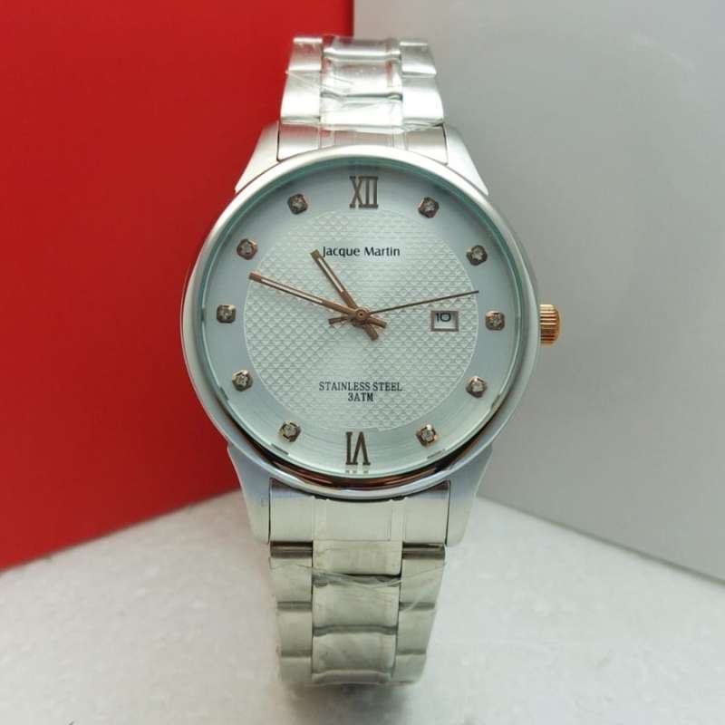 Jual JAM TANGAN PRIA JACQUE MARTIN 3268 JM3268 MDBSSSLRG ORIGINAL ORI ...