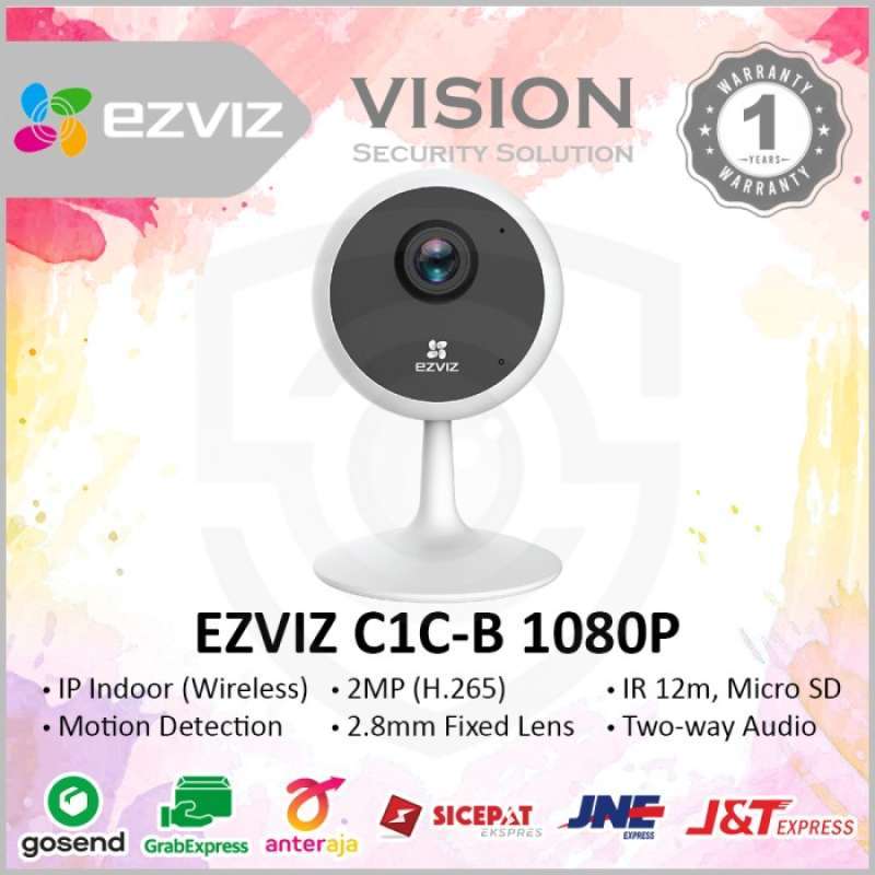 Promo CCTV IP Wireless Ezviz by Hikvision 2MP C1C-B CS-C1CB Two-way ...