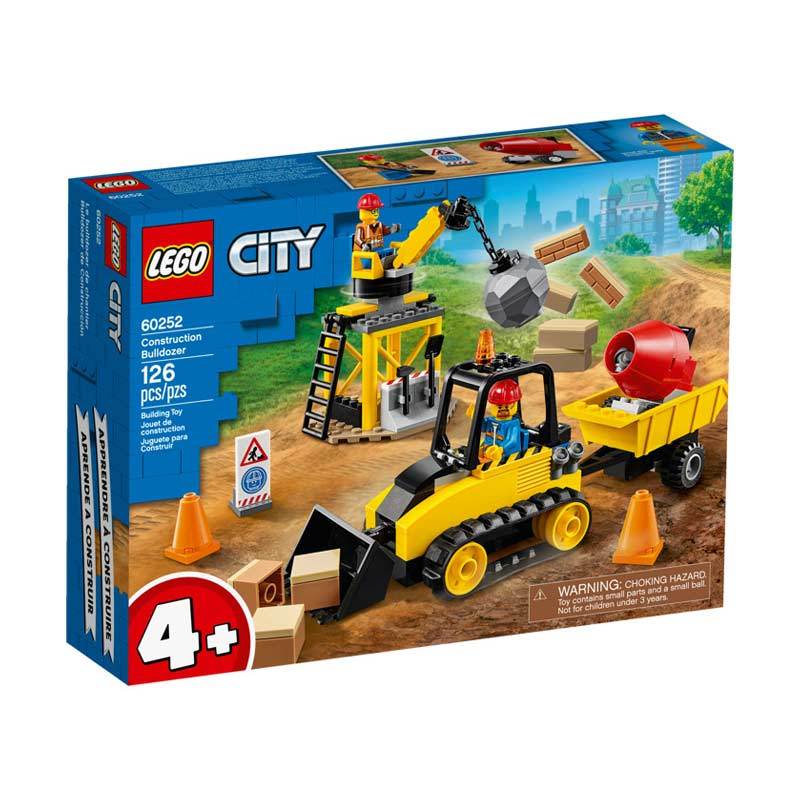Promo LEGO City 60252 Construction Bulldozer Blocks & Stacking Toys Diskon 34% di Seller Star ...