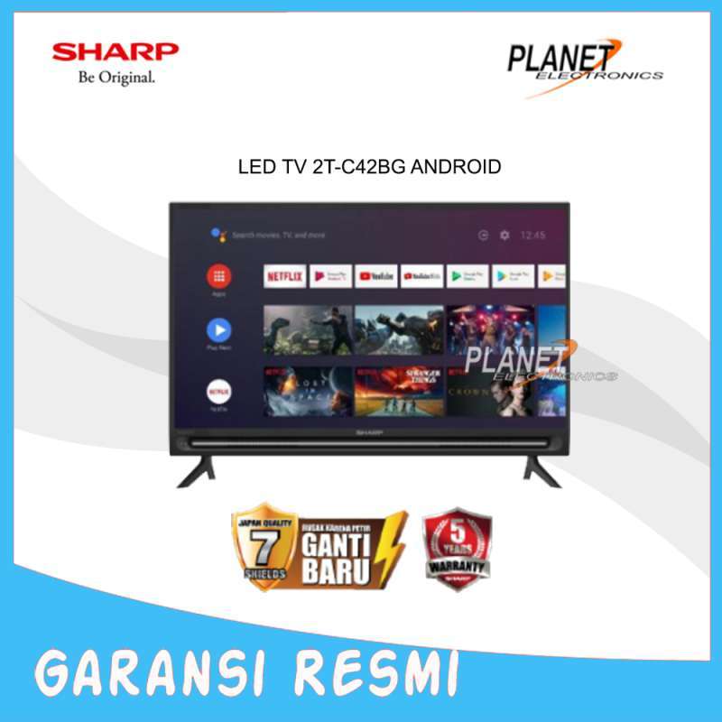 Jual LED TV Sharp 42 Inch 2T-C42BG ANDROID di Seller ...