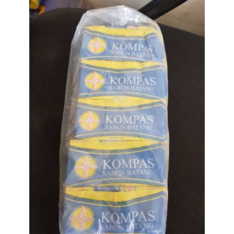 Jual sabun batangan kompas isi 25 batang/pack di Seller Shakuntalashop ...