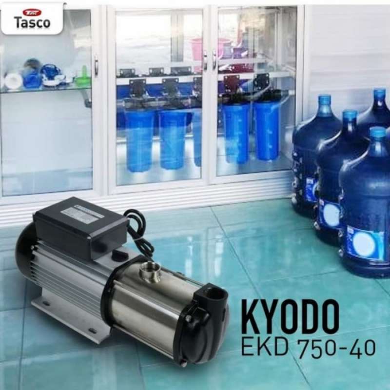 Promo Pompa Booster Membran Ro 2000 Gpd Pompa Kyodo Ekd 750-40 Screw ...
