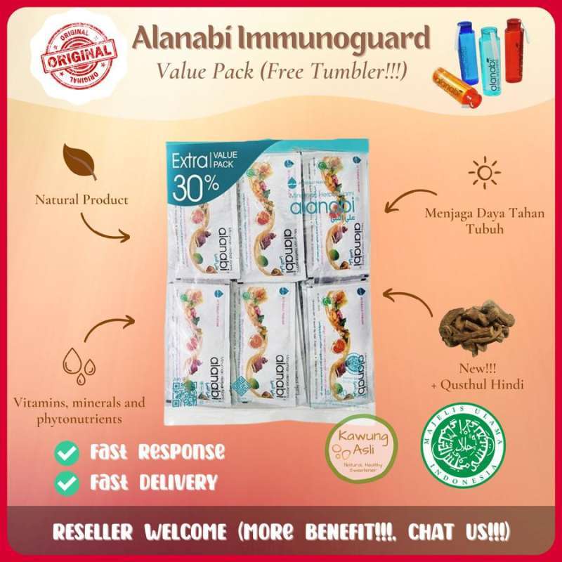 Promo Minuman Herbal Rempah Alami Daya Tahan Imun Tubuh Alanabi Fitme ...
