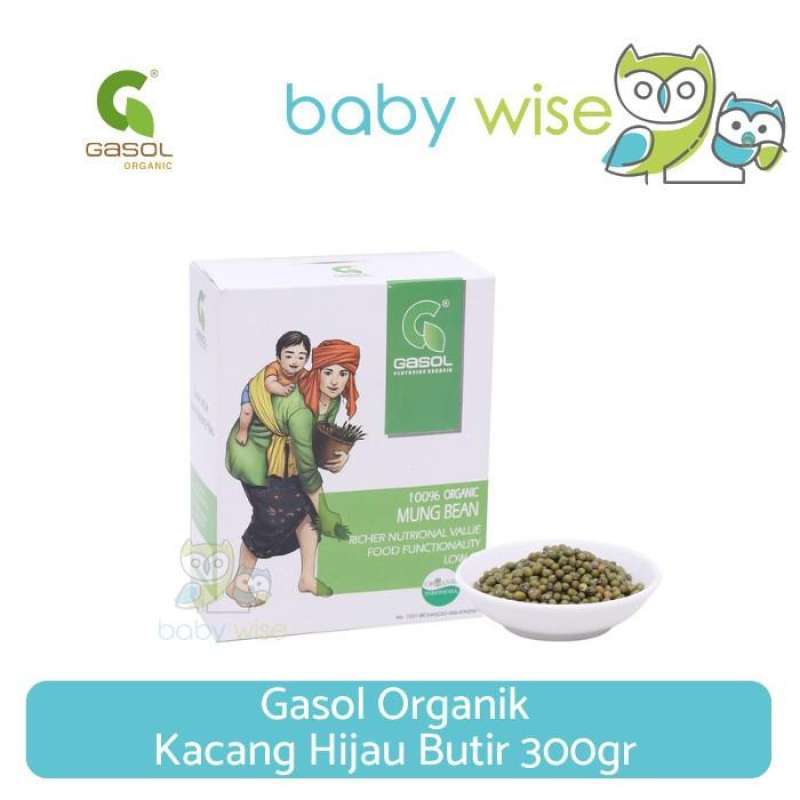 Jual Gasol Organik Kacang Hijau Butir 300gr di Seller Baby Wise ...