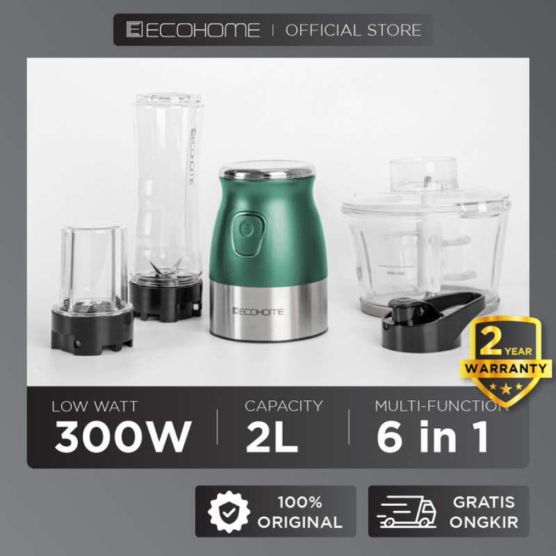 Promo Ecohome Food Processor EFP-333 6 in 1 Chopper Multi Fungsi ...