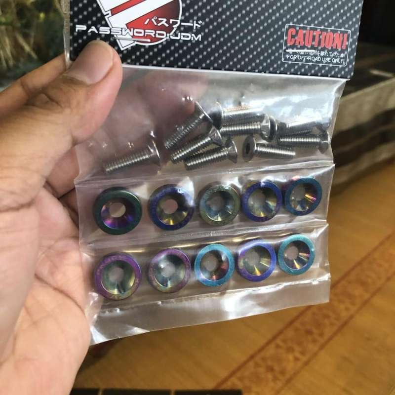 Jual Fender Washer Engine Bumper Baut Kosmetik Ruang Mesin Di Seller ...