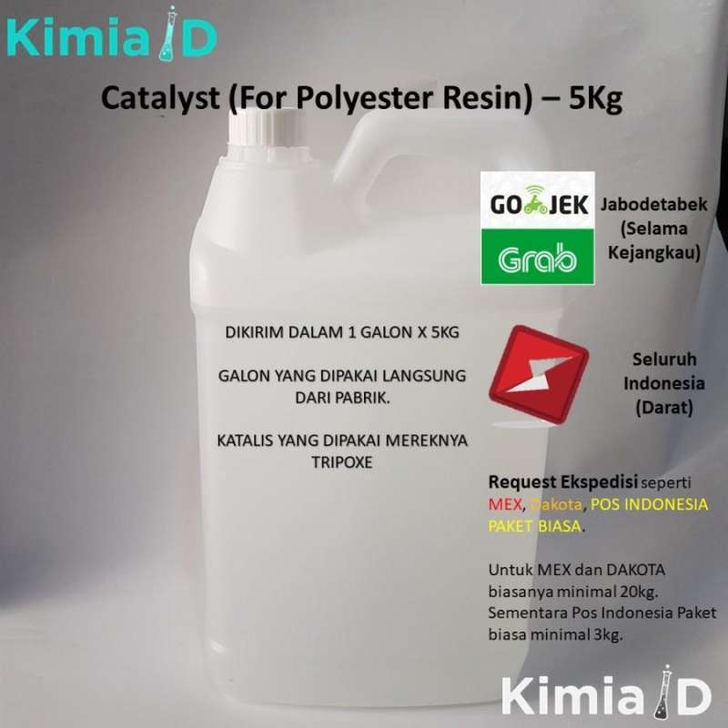 Jual Catalyst - 5 Kg - Catalyst For Polyester Resin - Katalis Di Seller ...