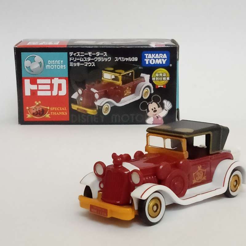 Jual Tomica Disney Motors Mickey Mouse 39th Spesial Classic Diecast Mobil Klasik Miniatur Takara ...