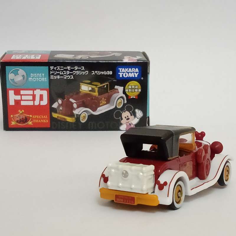 Jual Tomica Disney Motors Mickey Mouse 39th Spesial Classic Diecast Mobil Klasik Miniatur Takara ...
